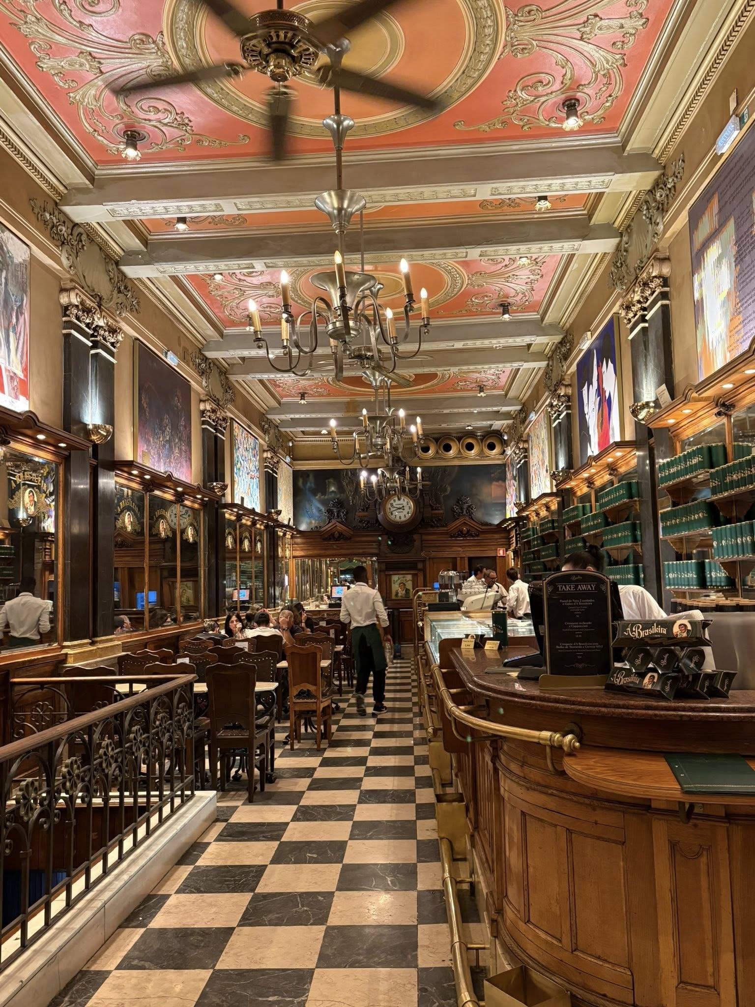 【葡萄牙-美食】百年巴西人咖啡館Café A Brasileira～Bica(比卡)葡式咖啡發源地 – Diana品酒遊世界
